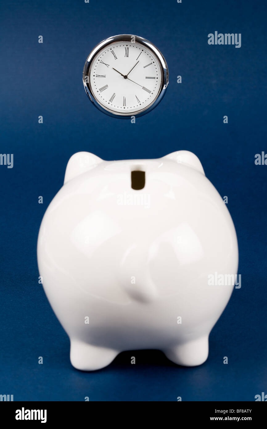 Savings bank clock hi-res stock photography and images - Alamy