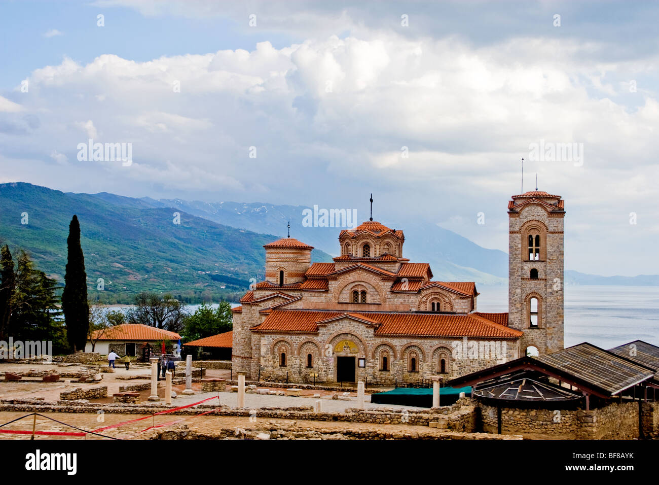 St. Panteleimon, church in Plaoshnik, Ohrid, Macedonia Stock Photo - Alamy