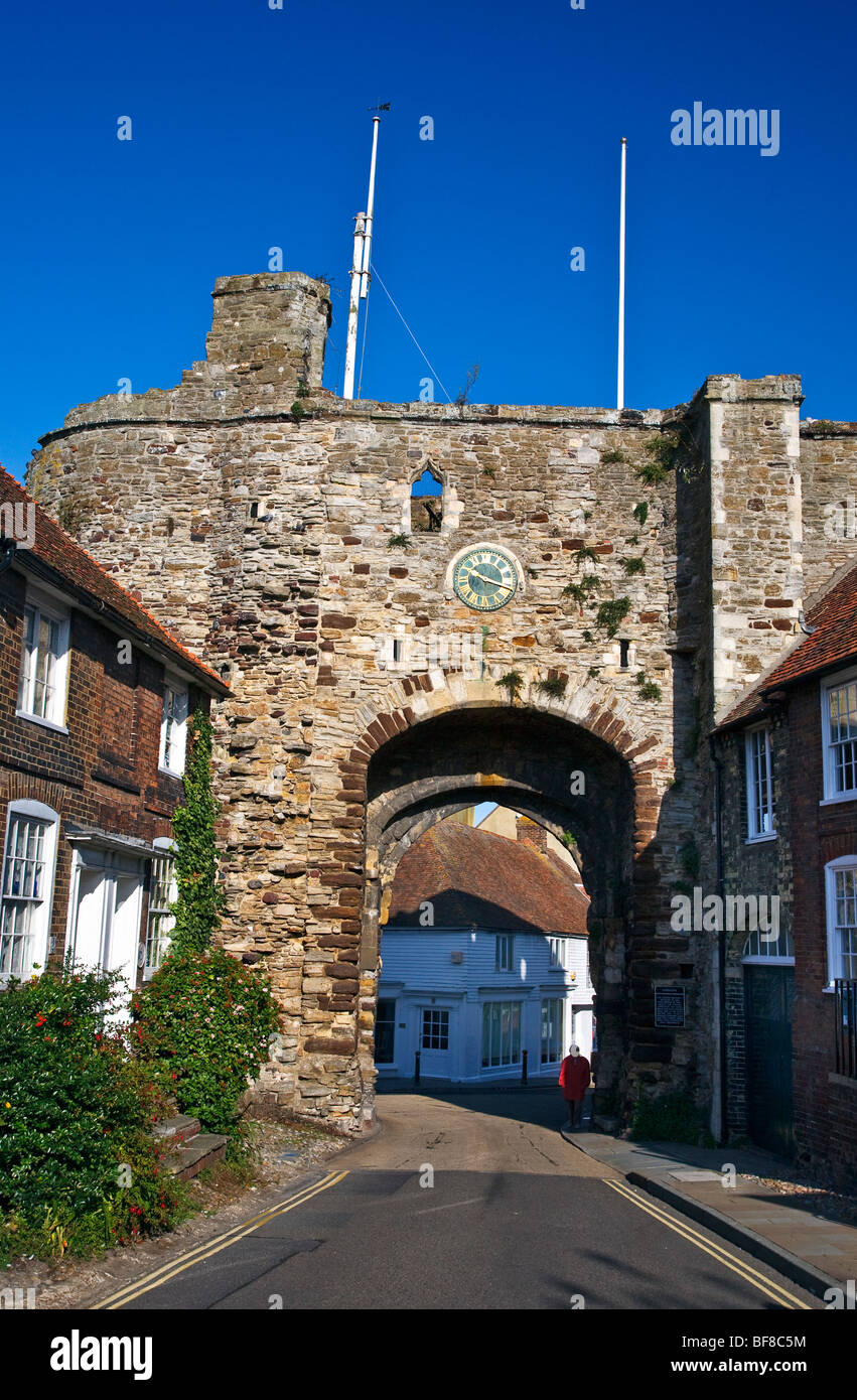 Landgate, Hilder's Cliff, Rye, East Sussex, England, UK 2009 Stock ...