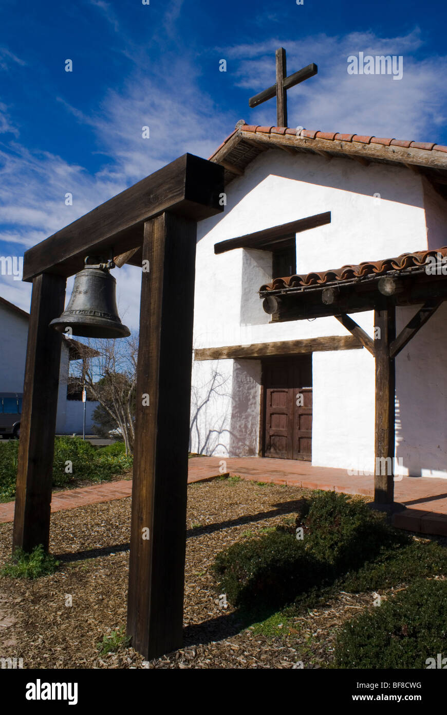 Historic Mission San Francisco Solano in Sonoma, California, USA Stock ...