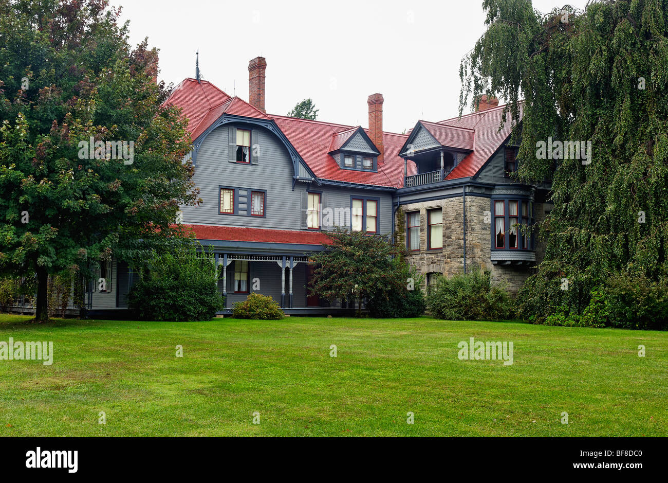 James garfield home hi-res stock photography and images - Alamy