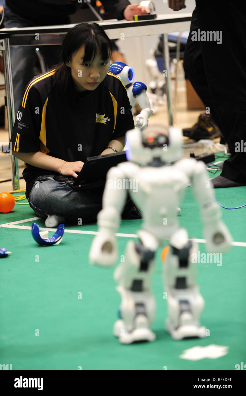 RoboCup 2009, Graz, robot world championship, robotics, humanoid, Nao ...