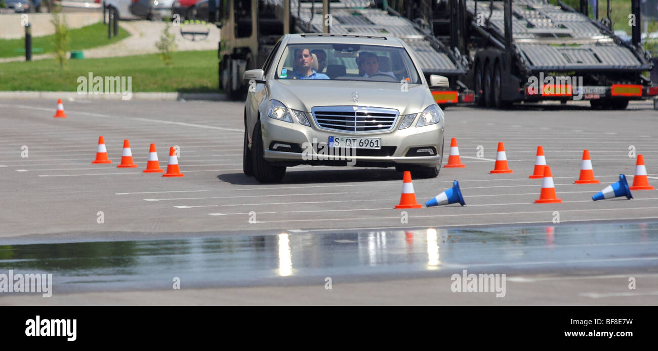 Mercedes test car hi-res stock photography and images - Alamy