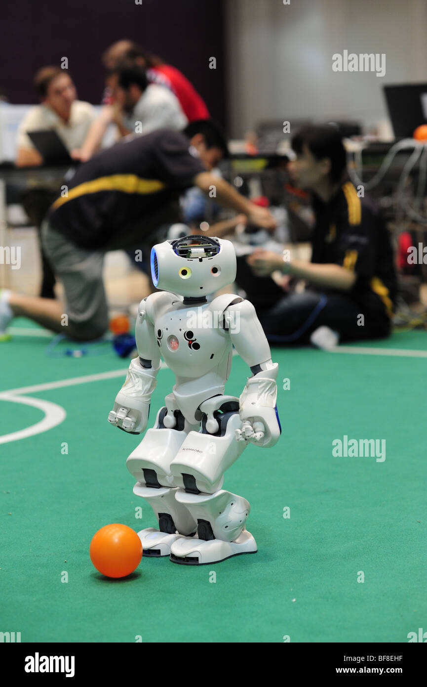 RoboCup 2009, Graz, robot world championship, robotics, humanoid, Nao ...