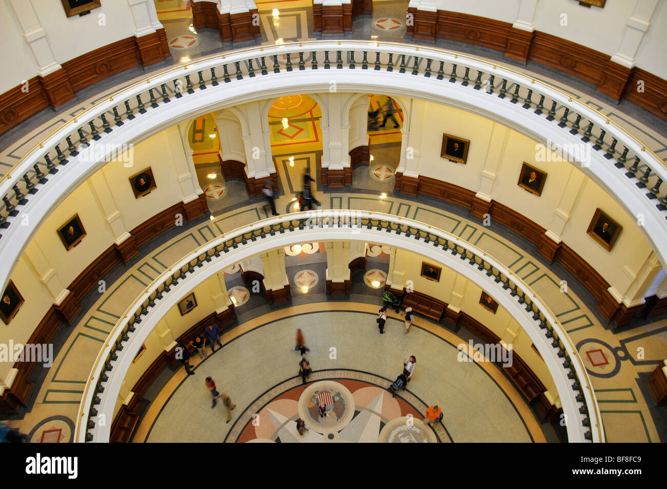 Texas state capitol building interior hi-res stock photography and ...