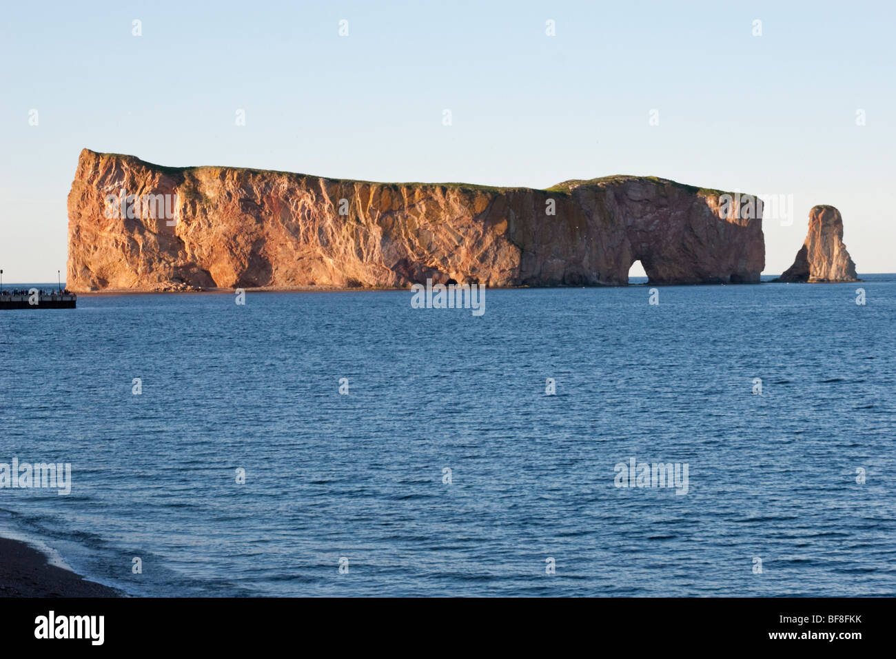 Perce rock gaspe quebec sunset hi-res stock photography and images - Alamy