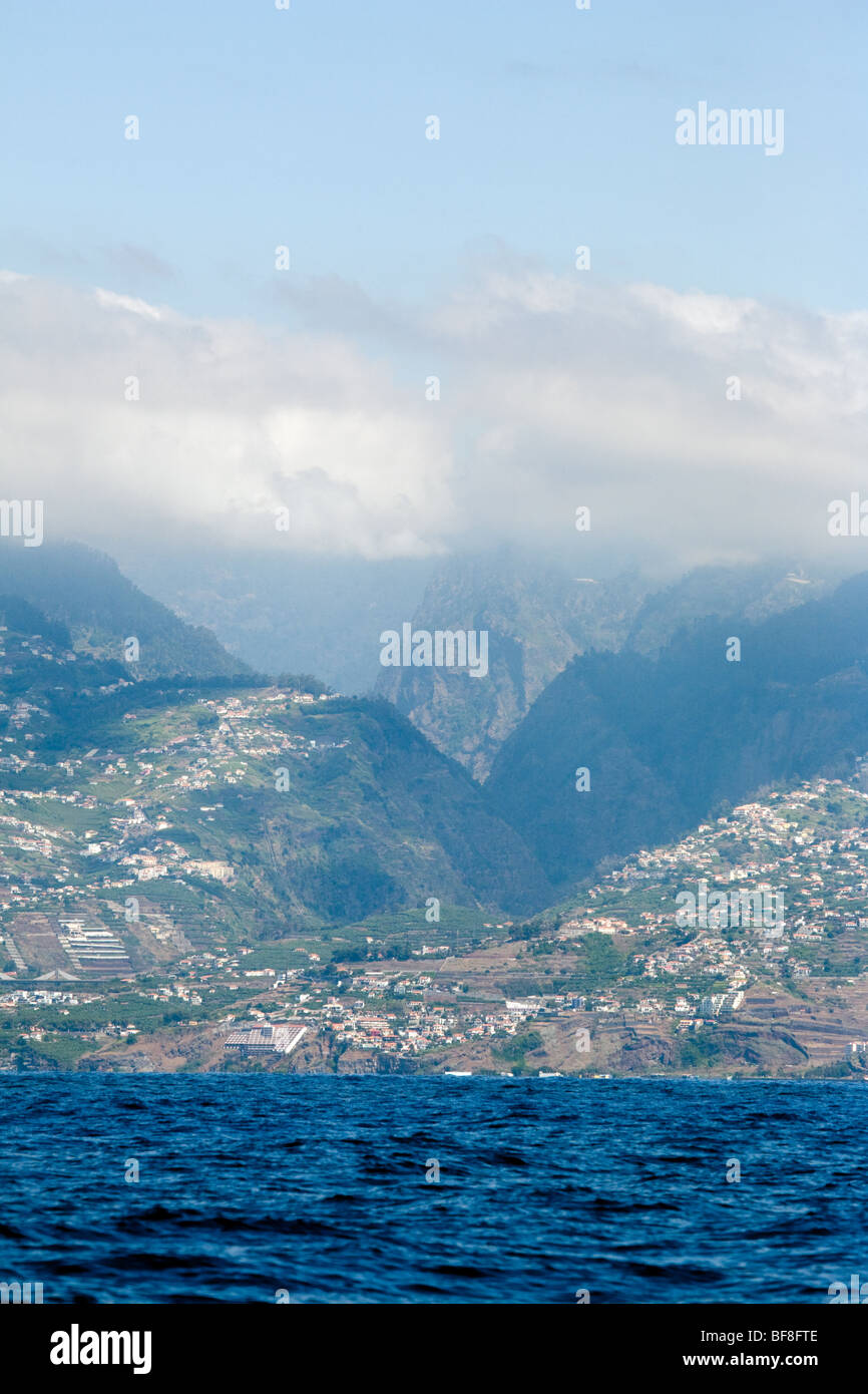 A view of the island of Madeira from the ocean Stock Photo - Alamy