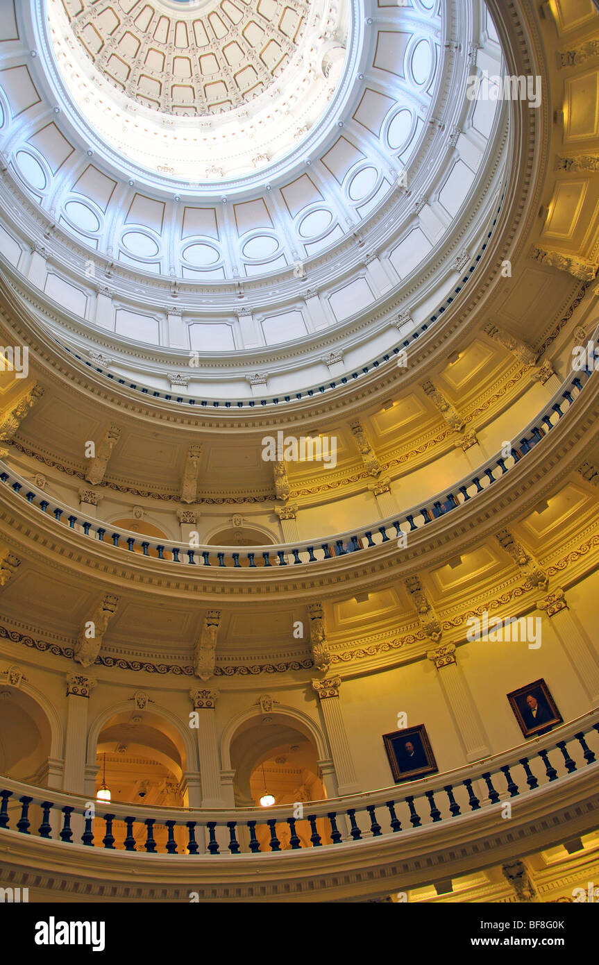 Texas State Capitol Building Interior High Resolution Stock Photography ...