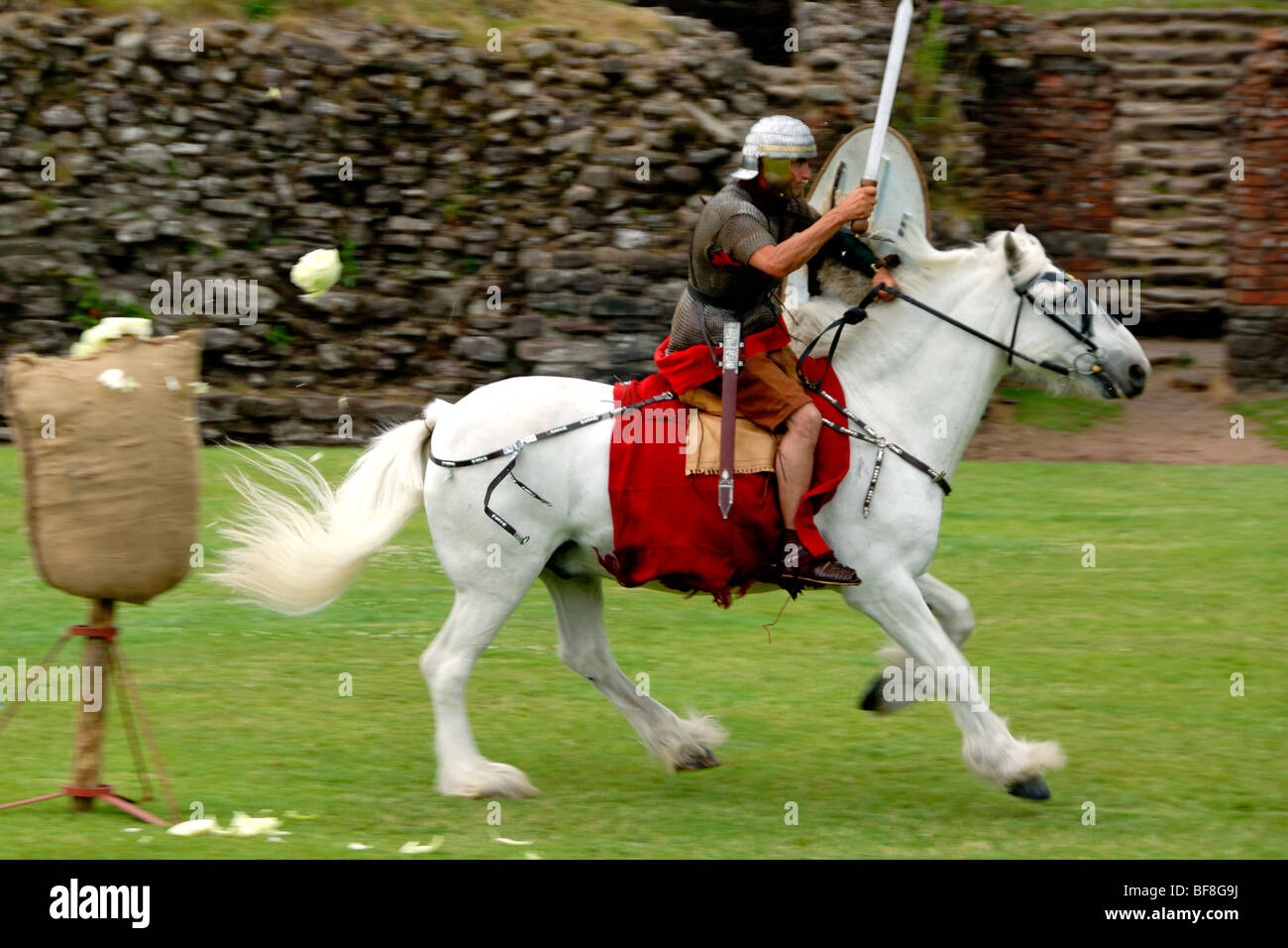Ermine Street Guard performing at the Roman Military Spectacular in ...