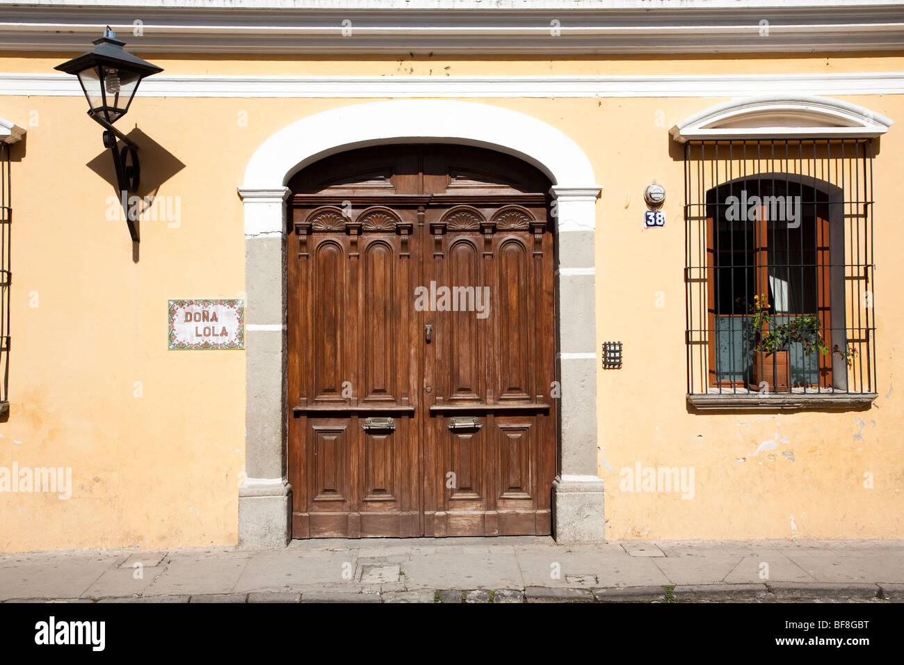 Colonial Architecture, Antigua, Guatemala Stock Photo - Alamy