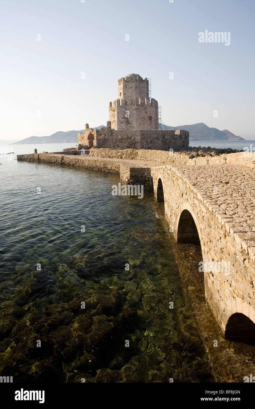 The medieval castle of Methoni, Greece Stock Photo - Alamy
