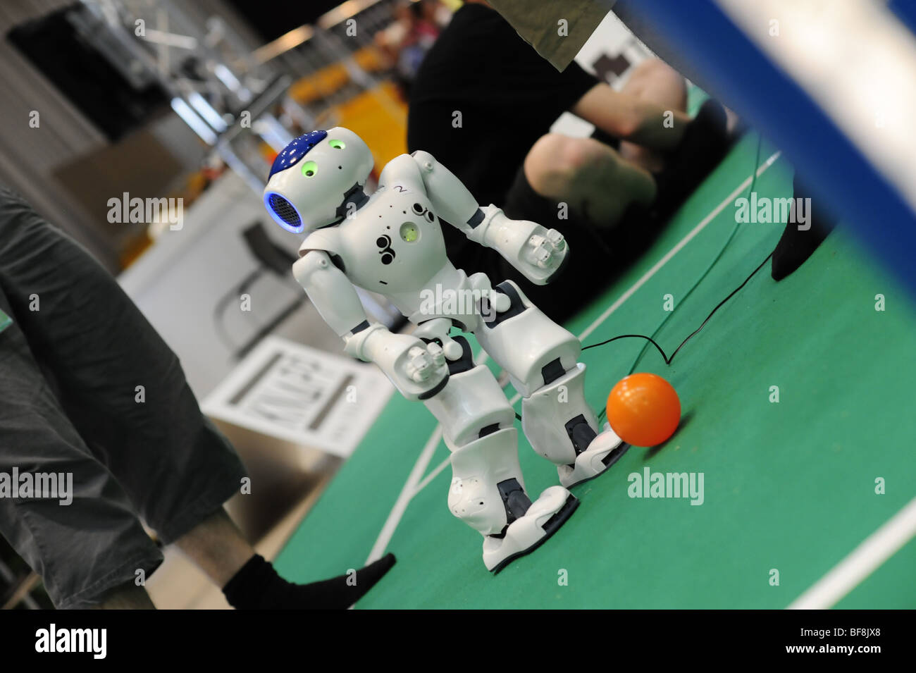 RoboCup 2009, Graz, robot world championship, robotics, humanoid, Nao ...