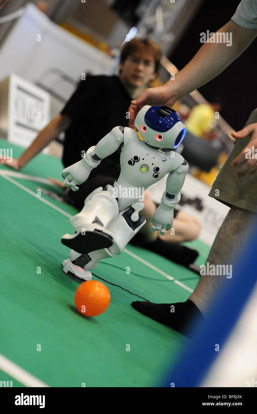 RoboCup 2009, Graz, robot world championship, robotics, humanoid, Nao ...