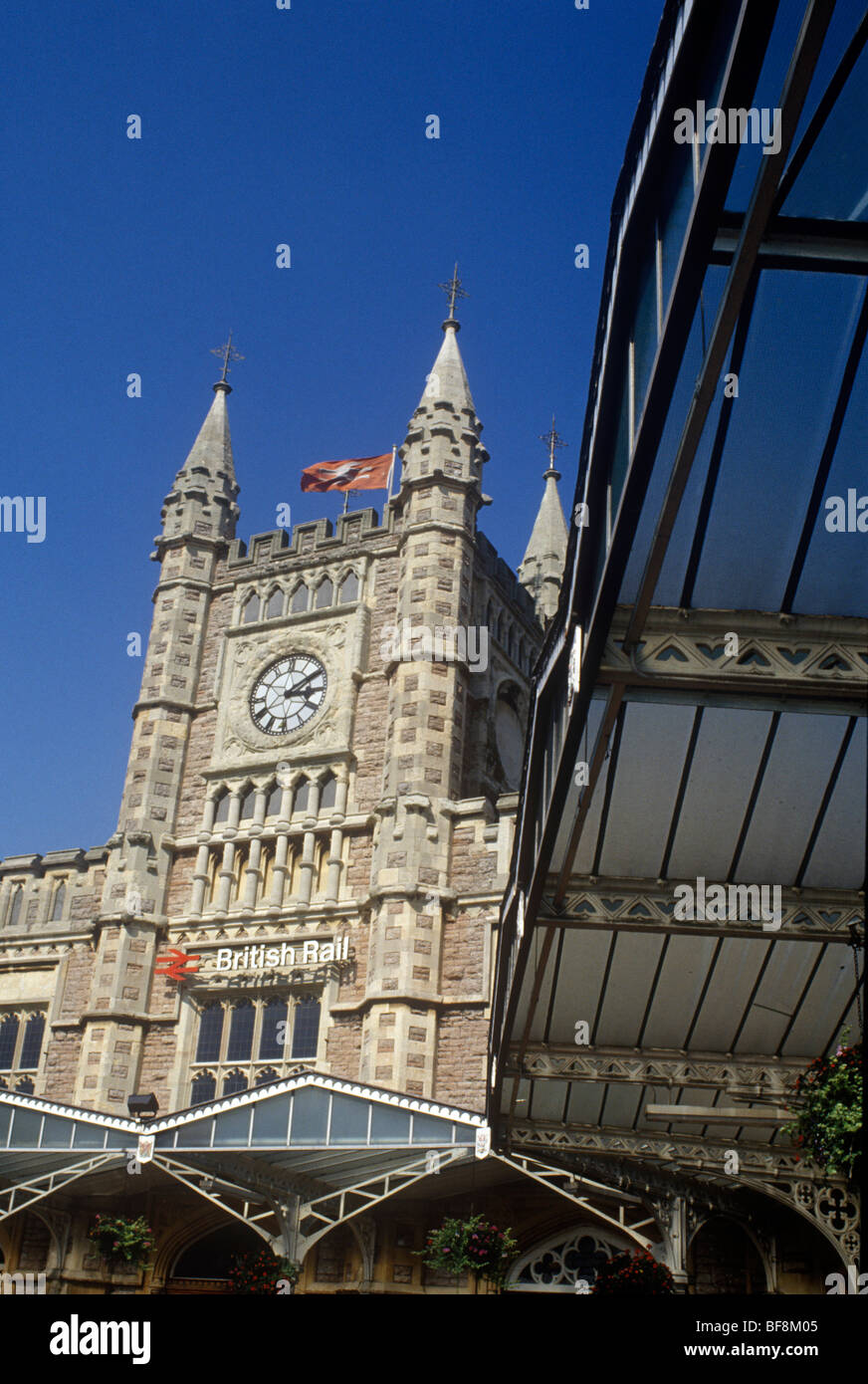 Bristol Temple Meads, England UK railway station 1865 to 1878 built to ...