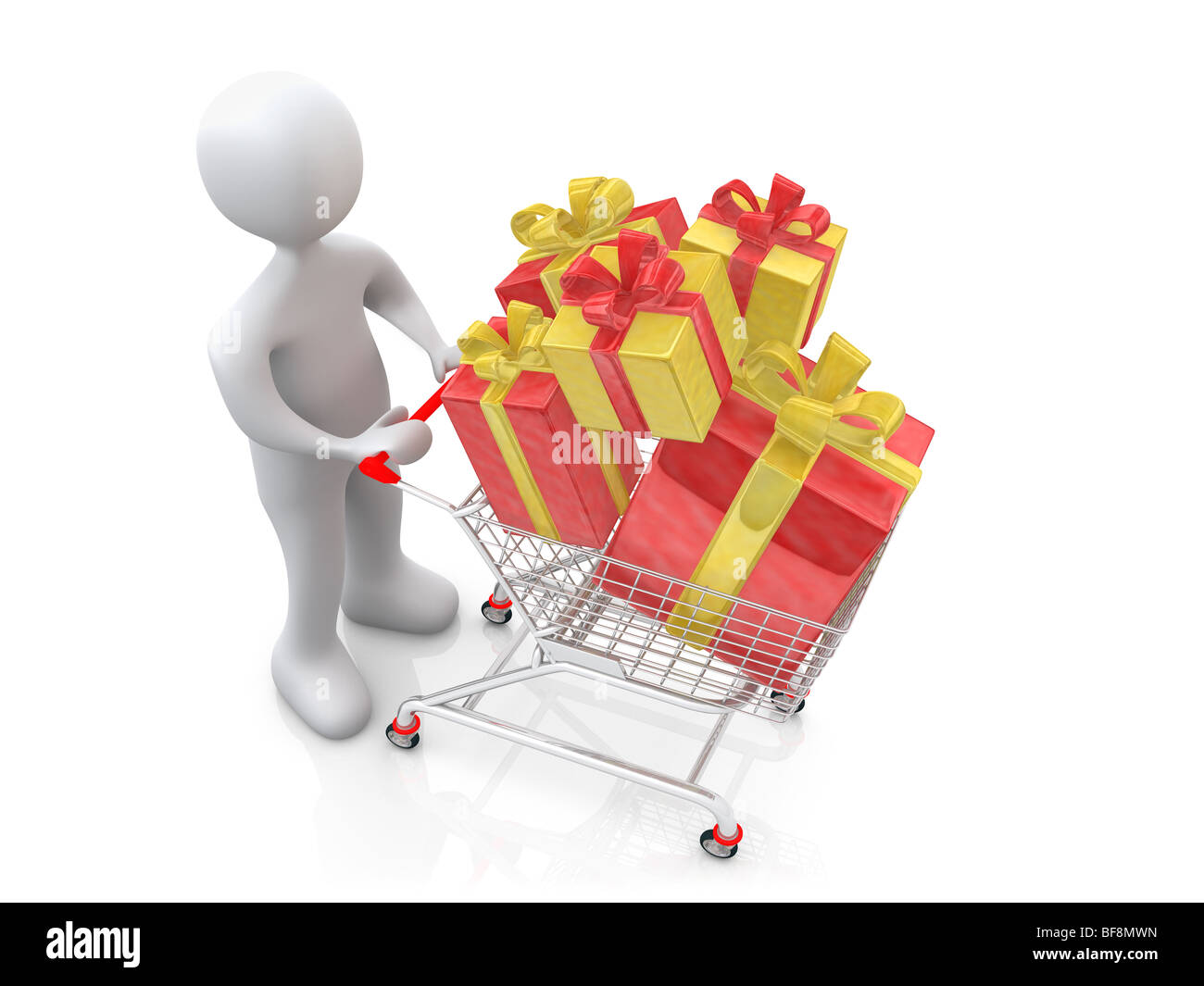Buying Present Stock Photo - Alamy