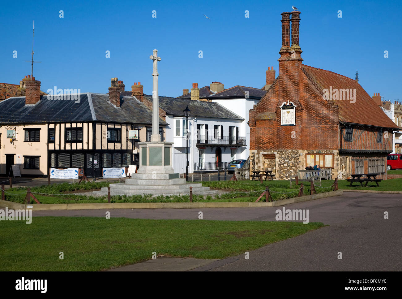 The Moot Hall, Aldeburgh, Suffolk, England Stock Photo - Alamy