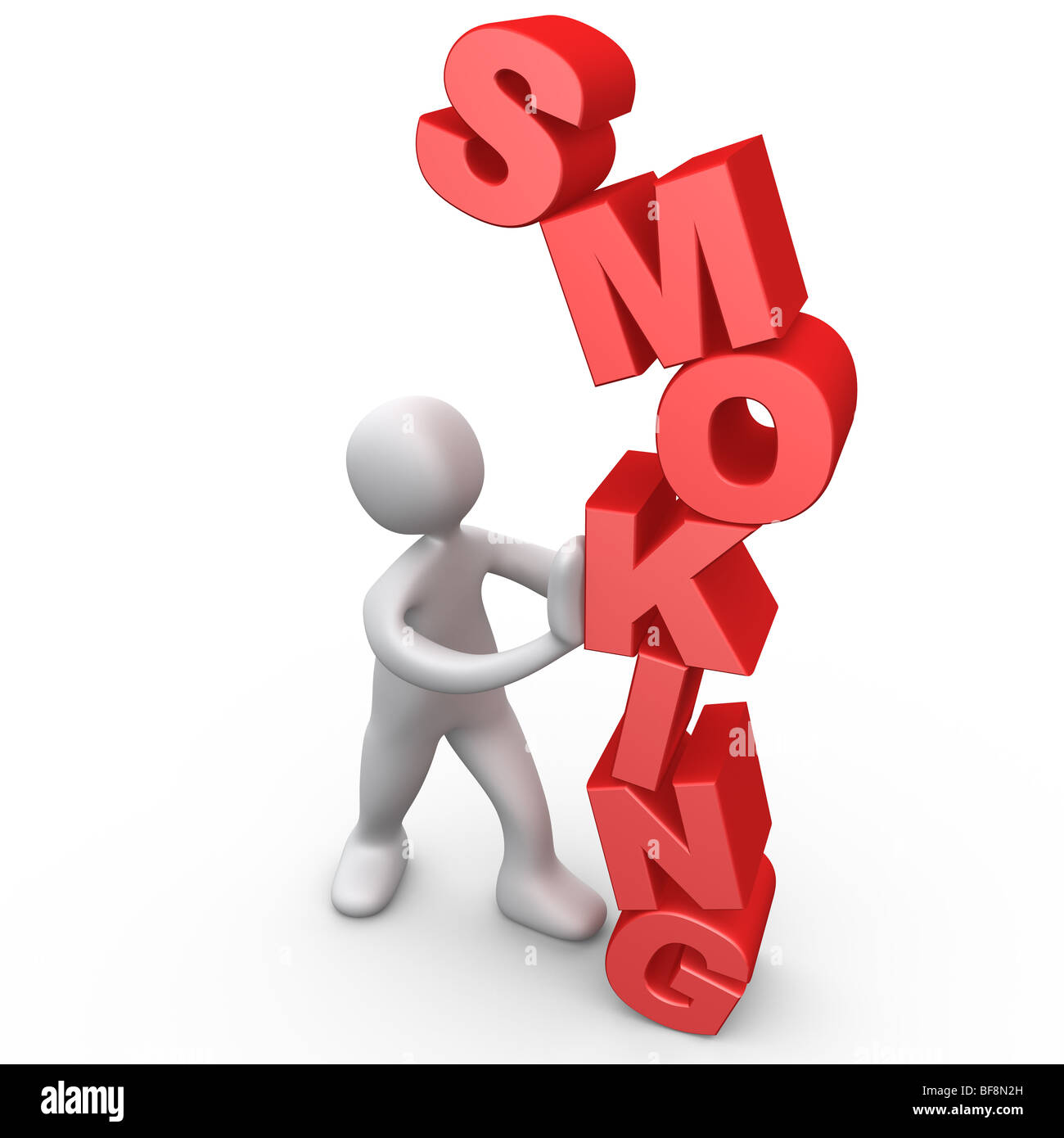 Resist Smoking Stock Photo - Alamy