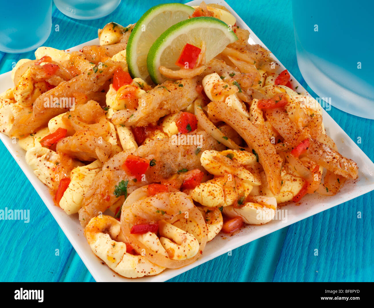 JAMAICAN SALT FISH AND ACKEE Stock Photo - Alamy