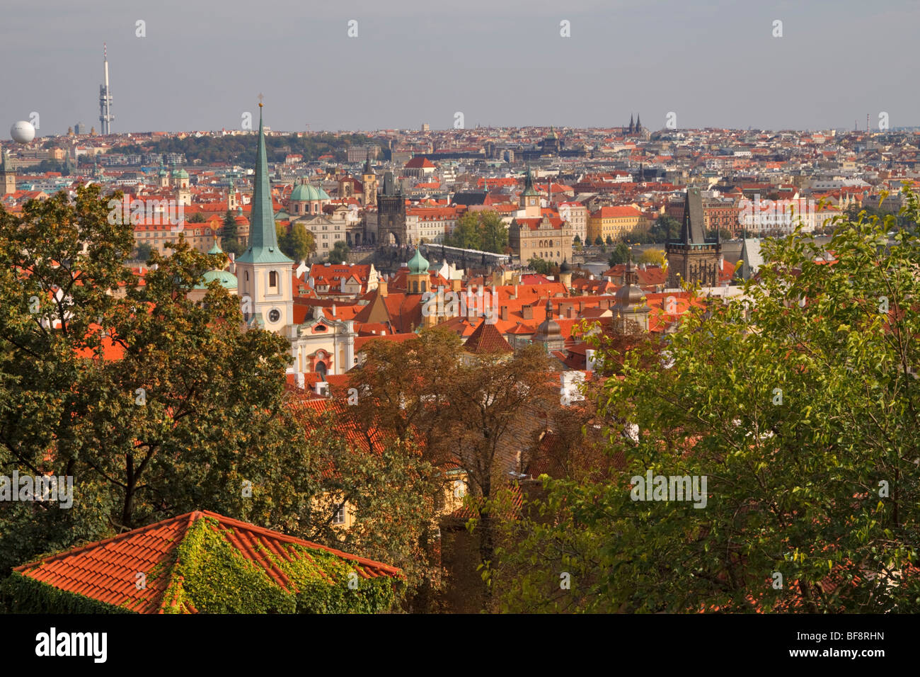 Rooftops of Prague, Czech Republic Stock Photo - Alamy