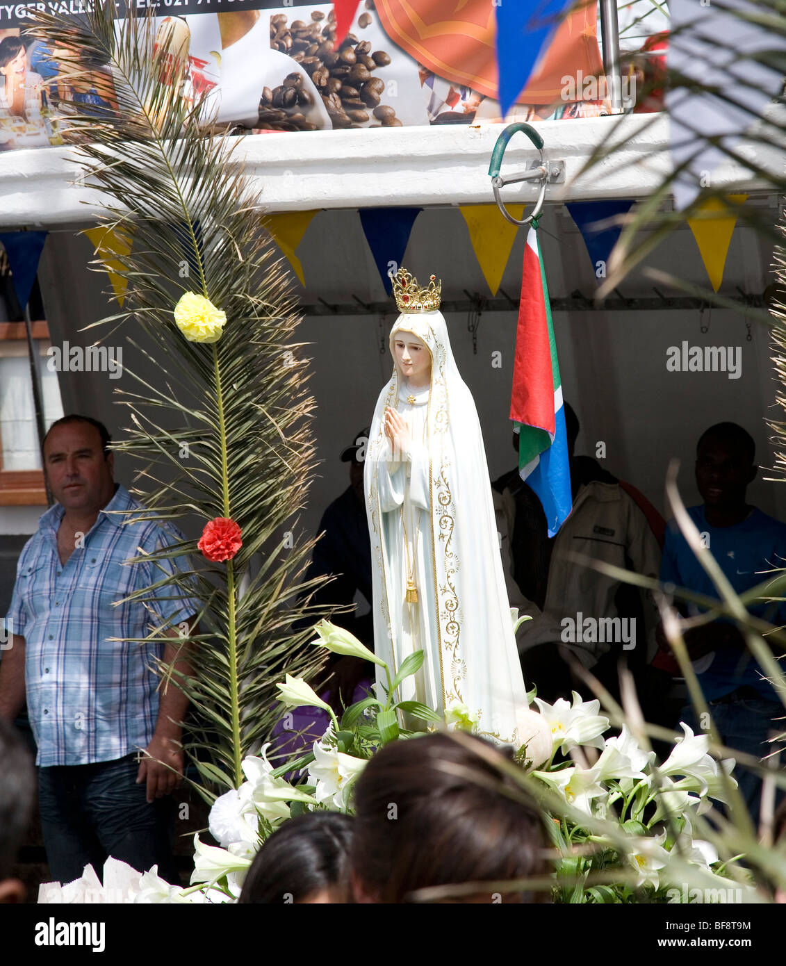 Virgin mary banner hi-res stock photography and images - Alamy
