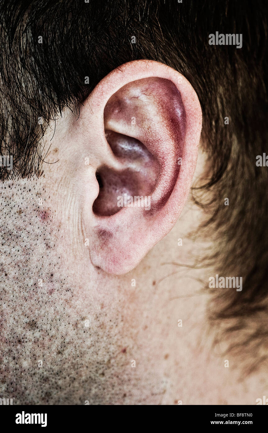 Ear listener hi-res stock photography and images - Alamy