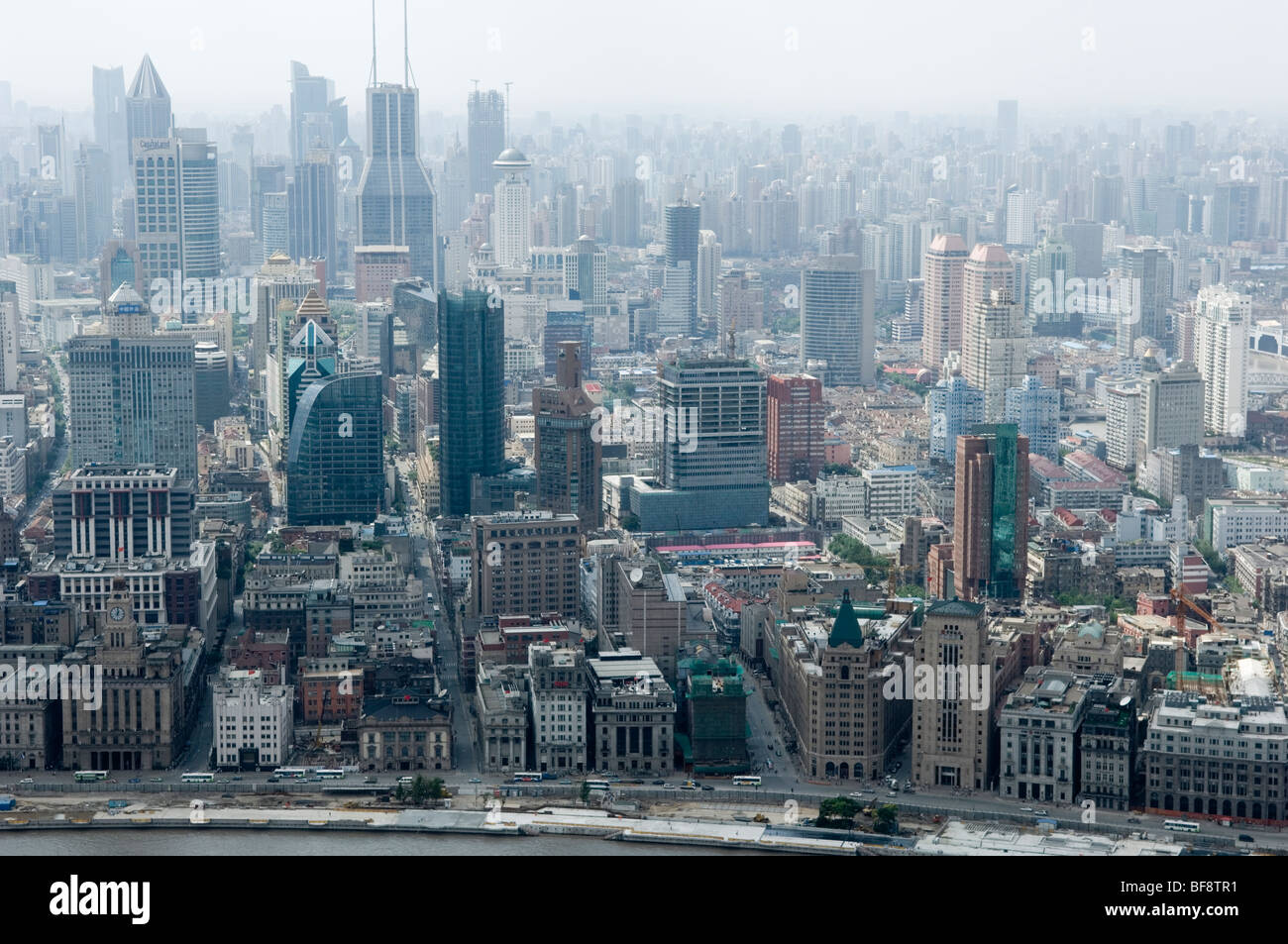 Birds eye view shanghai china hi-res stock photography and images - Alamy