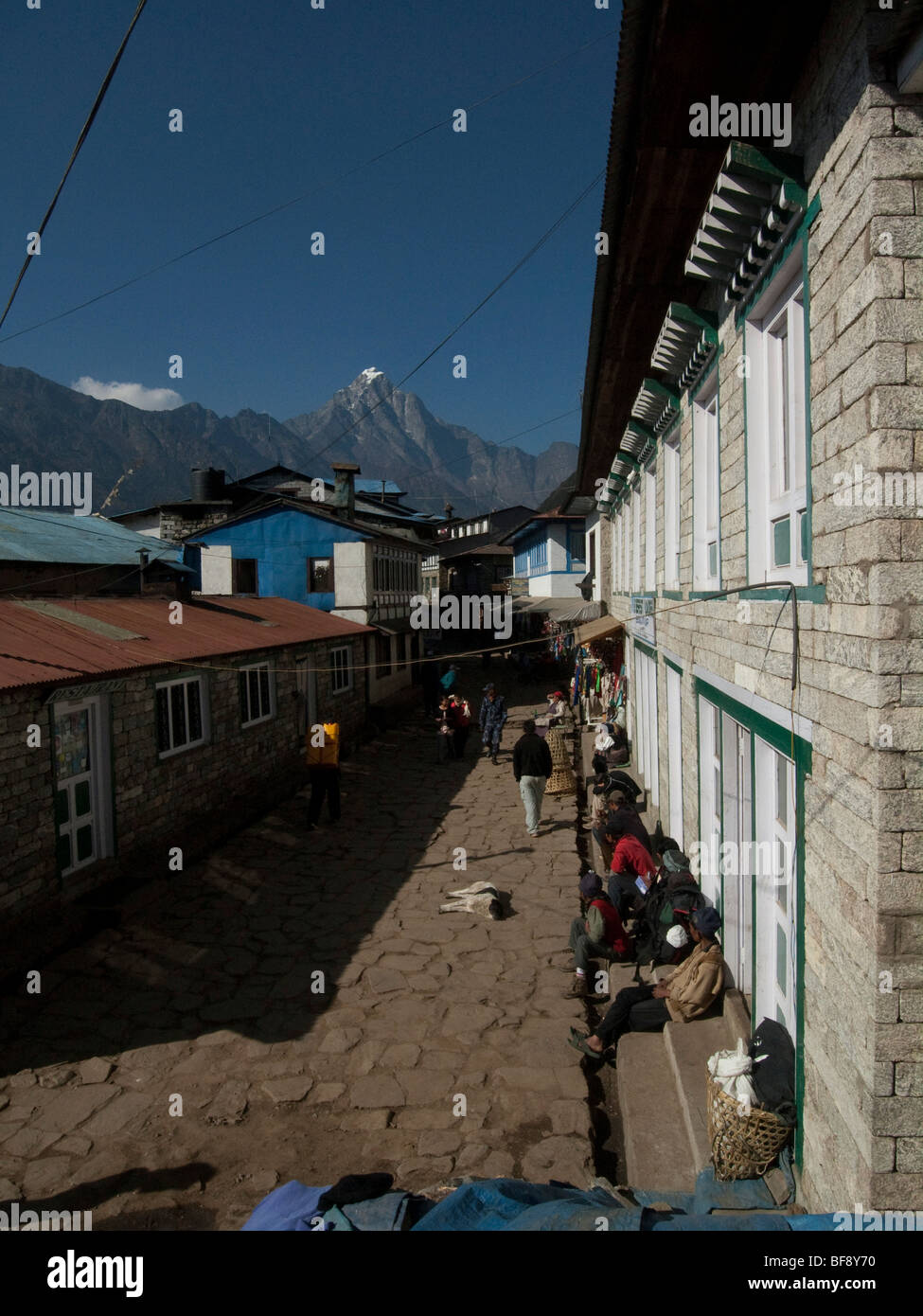Lukla, town in Khumbu region of eastern Nepal where most people ...