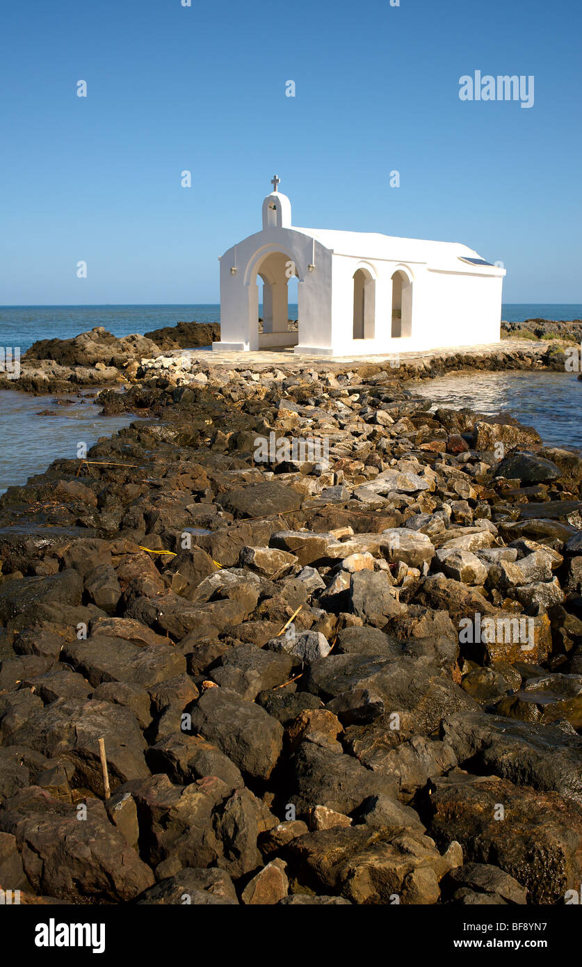 Saint Nicholas church Georgioupolis Stock Photo - Alamy