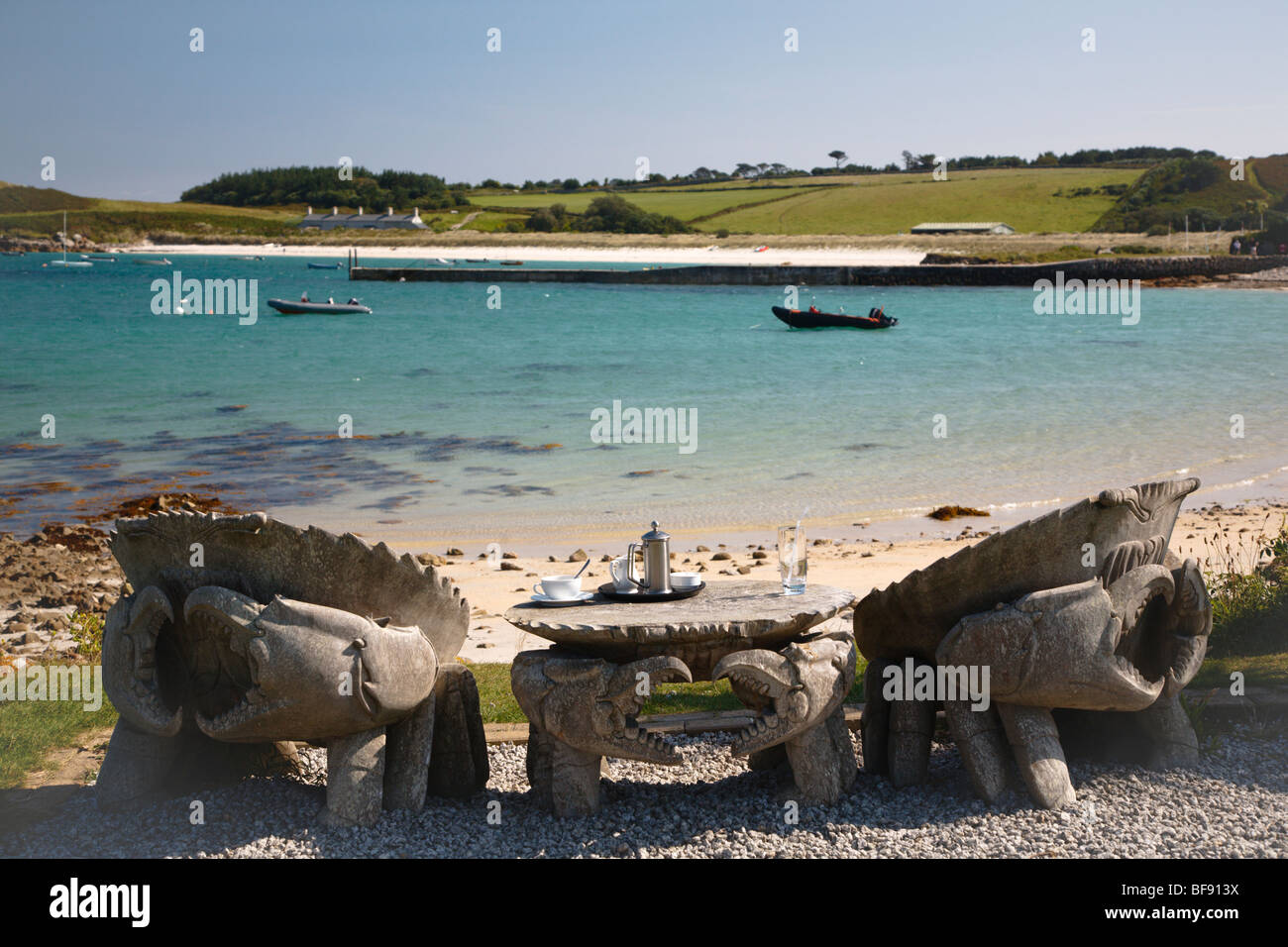 Tresco island hi-res stock photography and images - Alamy
