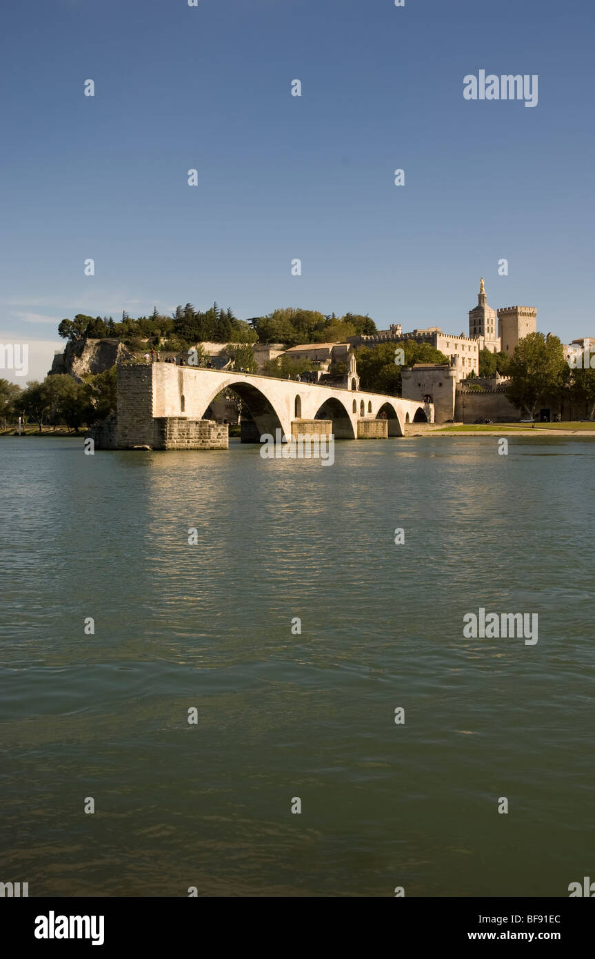 The Pont Saint-Benezet in Avignon, France Stock Photo - Alamy