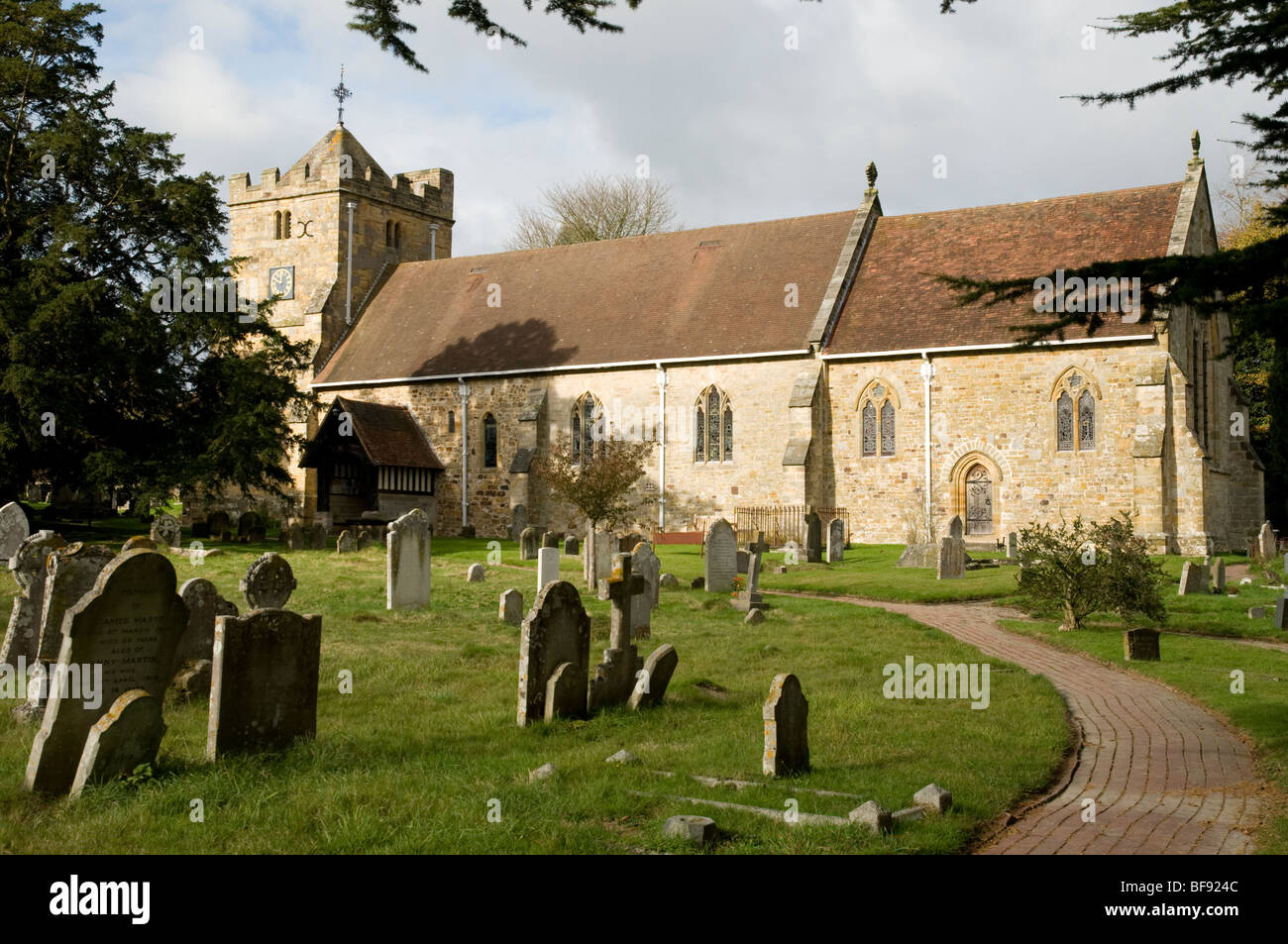 St Mary's church in Newick, East Sussex, England Stock Photo - Alamy