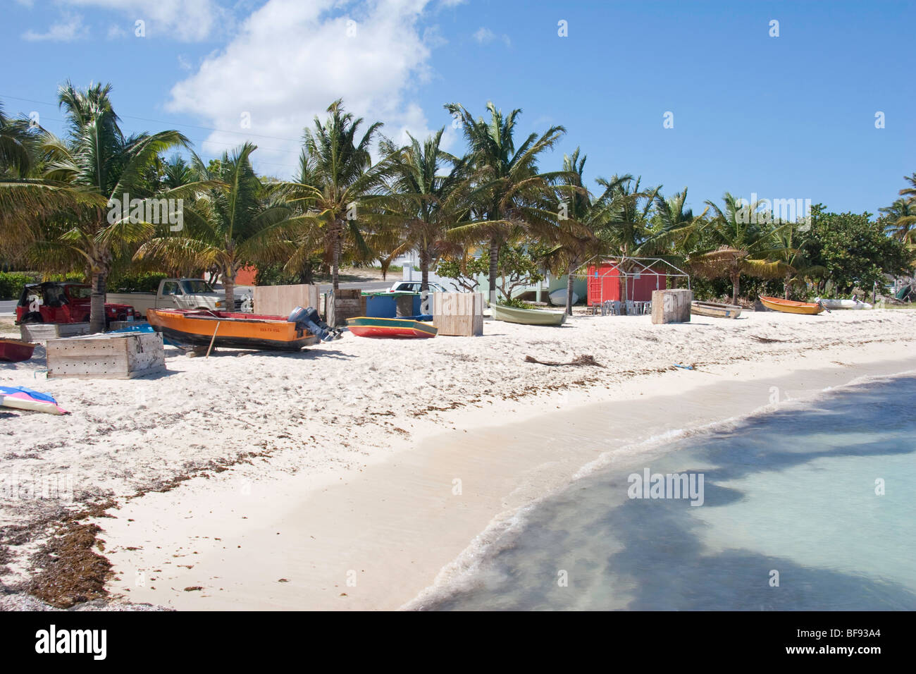 Caribbean lobster boats hi-res stock photography and images - Alamy