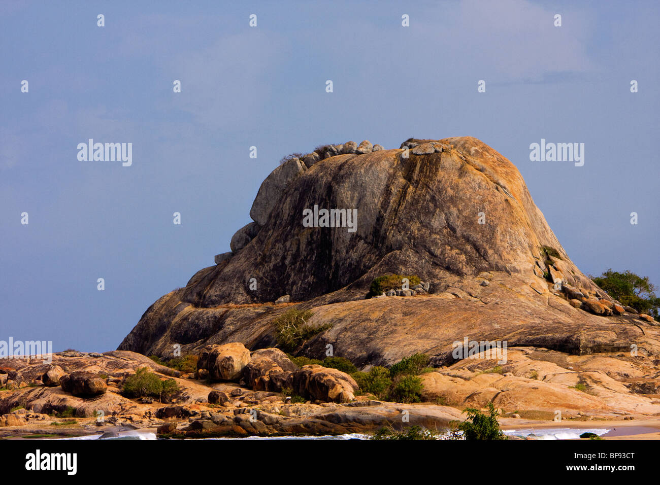 Rock in Yala, Sri Lanka Stock Photo - Alamy