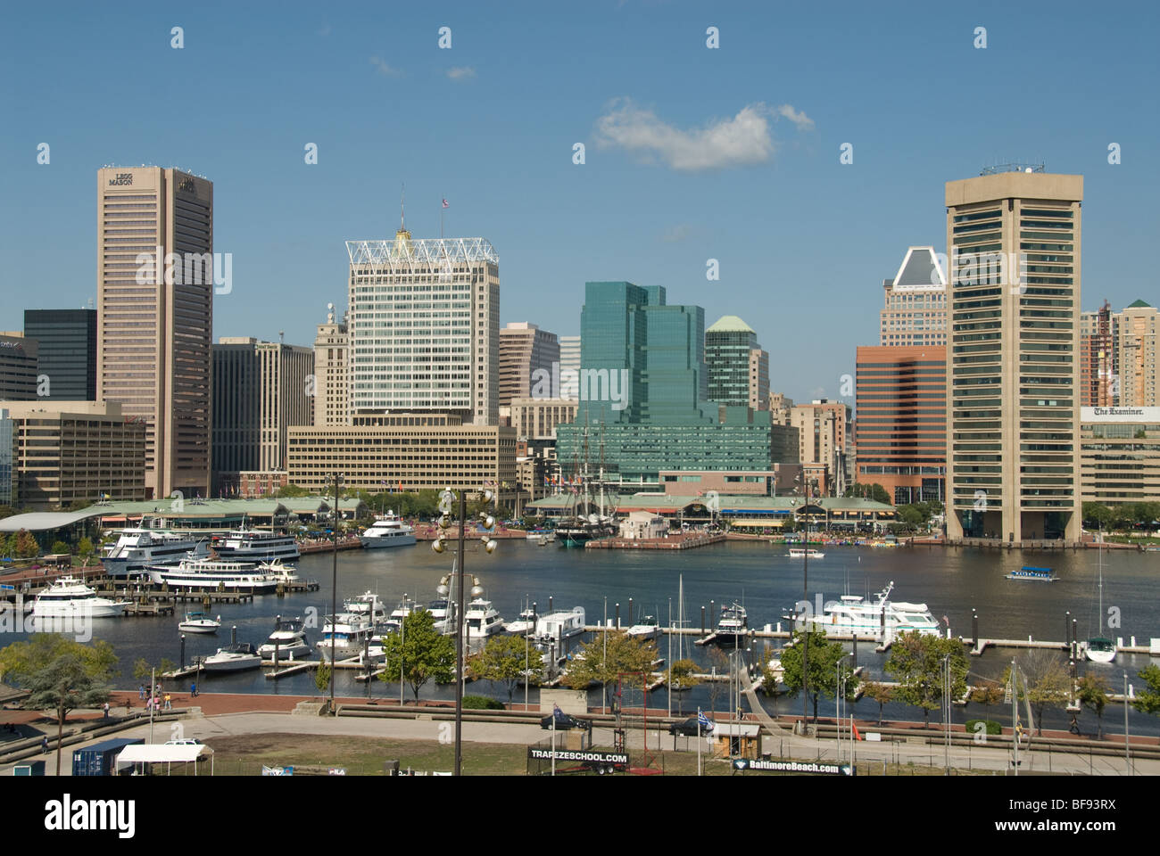 Baltimore City Maryland Skyline Stock Photo - Alamy