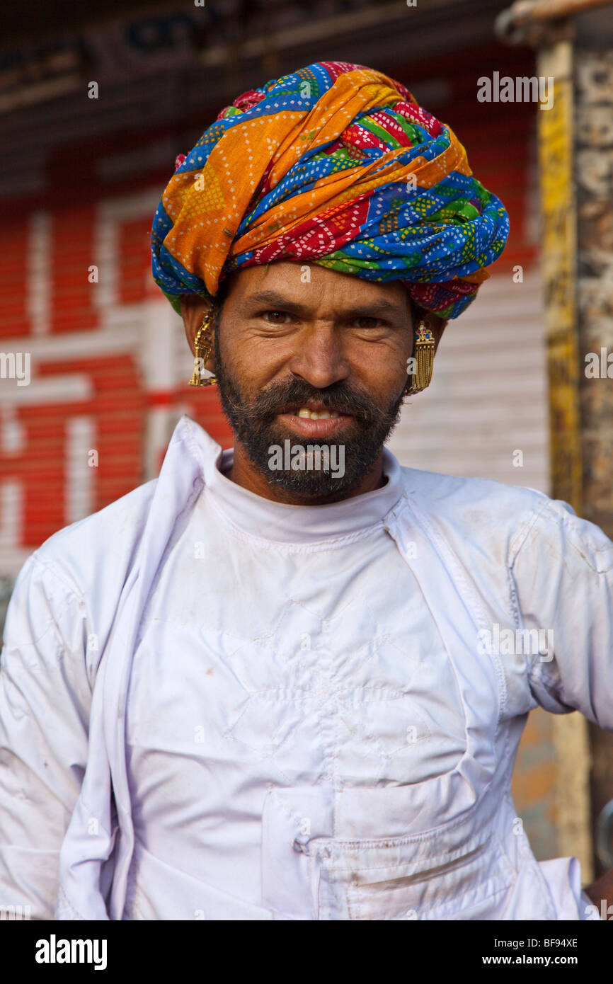 Rajput man in Ajmer in Rajasthan India Stock Photo - Alamy