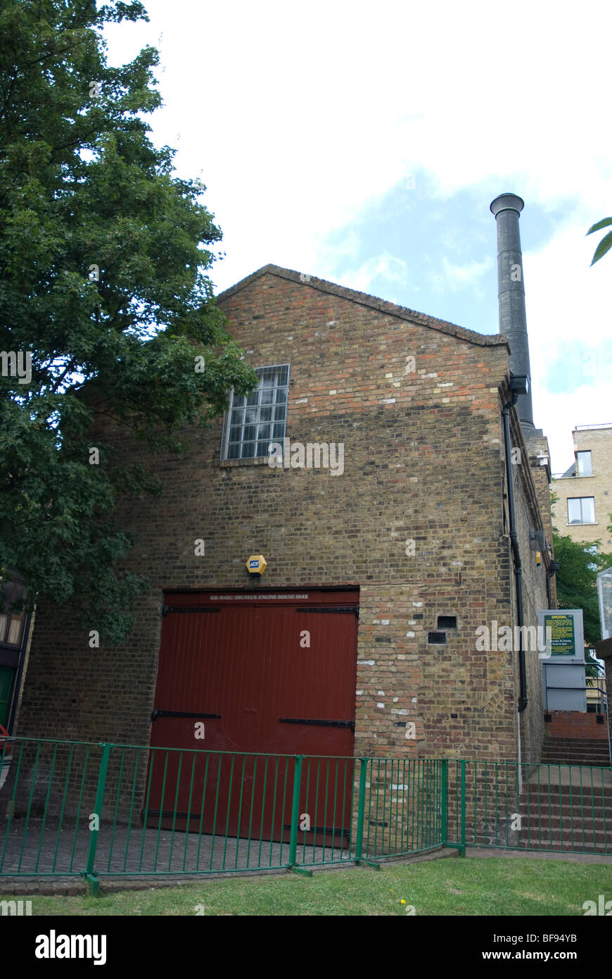 Engine House used by Mark Brunel when building the Thames tunnel in ...