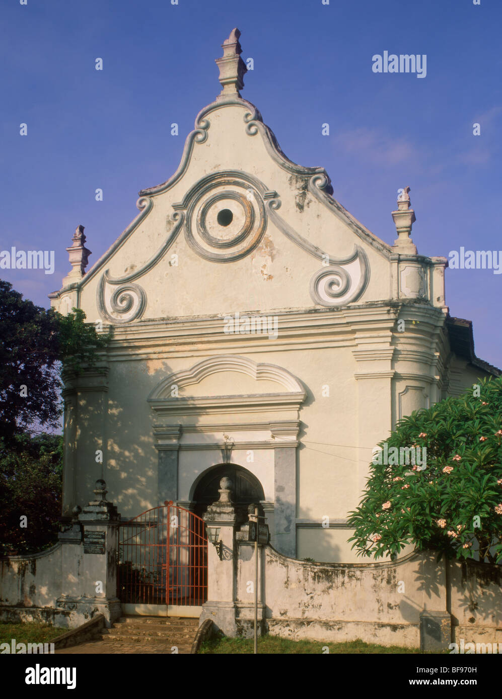 Sri Lanka Galle Old Dutch Groote Kerk Stock Photo - Alamy