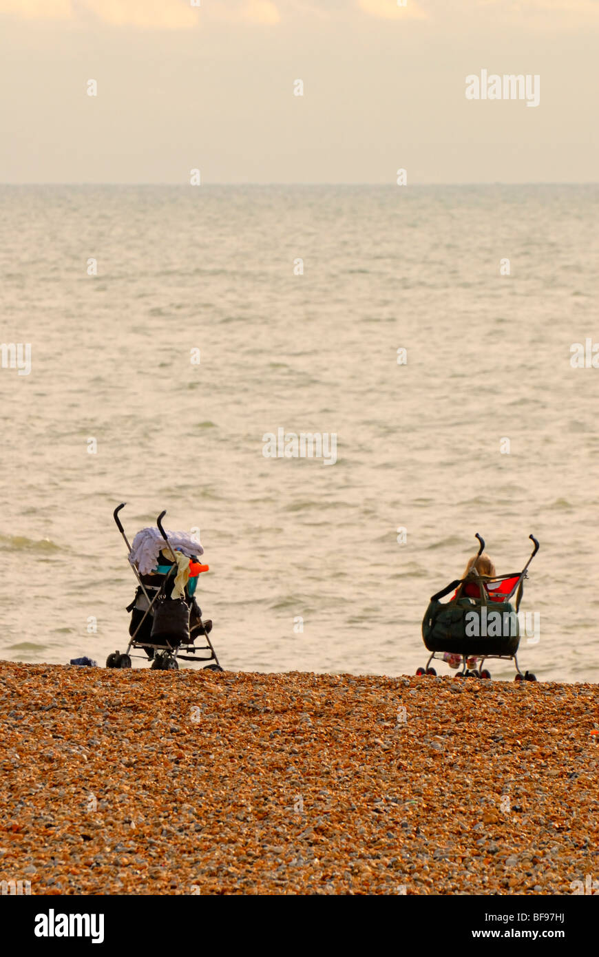 Children in pushchairs hi-res stock photography and images - Alamy