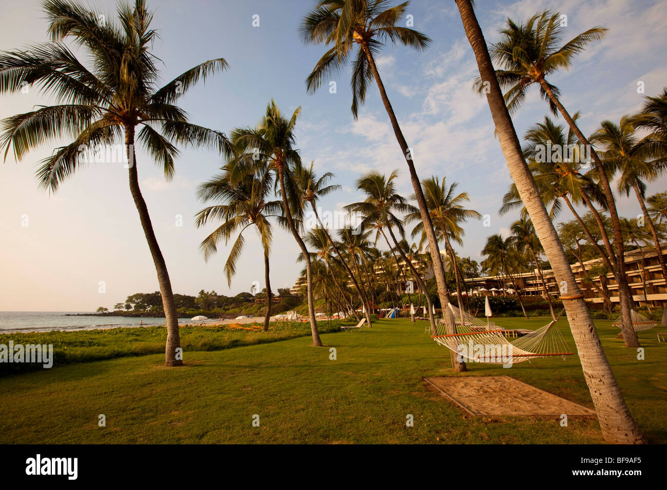 Mauna Kea Beach, Kaunaoa Bay, Kohala Coast, Island of Hawaii Stock ...