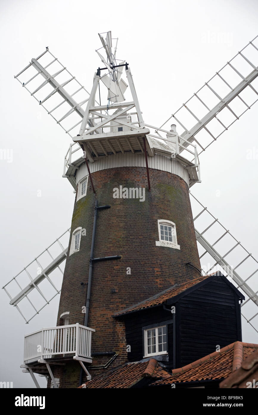 Windmill coast sails sky brick hi-res stock photography and images - Alamy