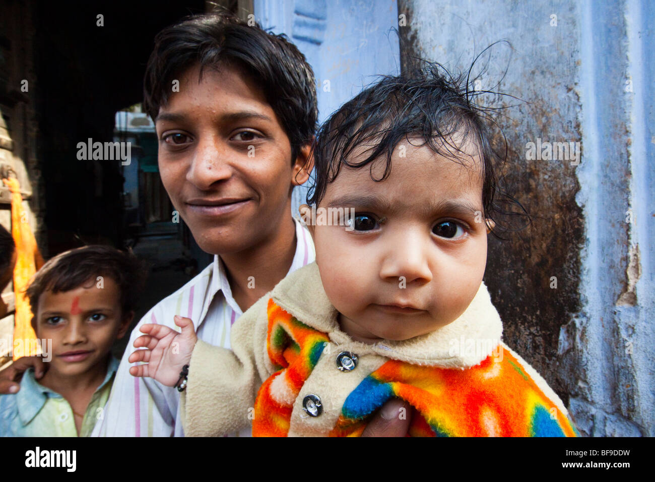 Brothers in Pushkar in Rajasthan India Stock Photo - Alamy