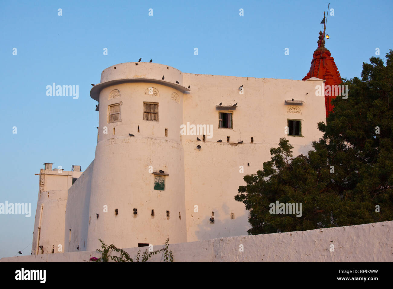 Brahma Temple in Pushkar in Rajasthan India Stock Photo - Alamy