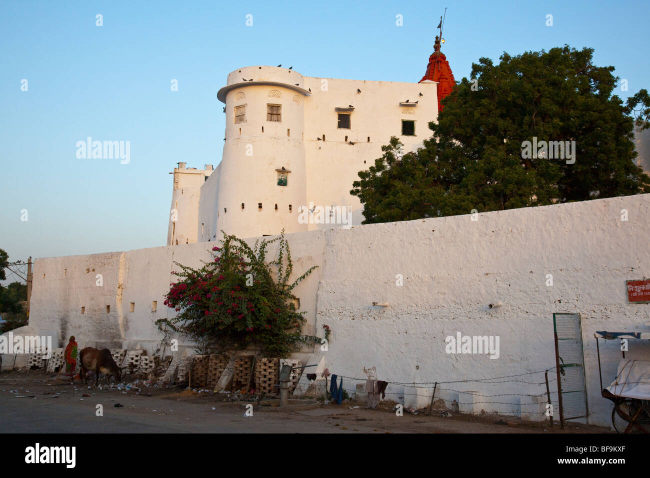 Brahma Temple in Pushkar in Rajasthan India Stock Photo - Alamy