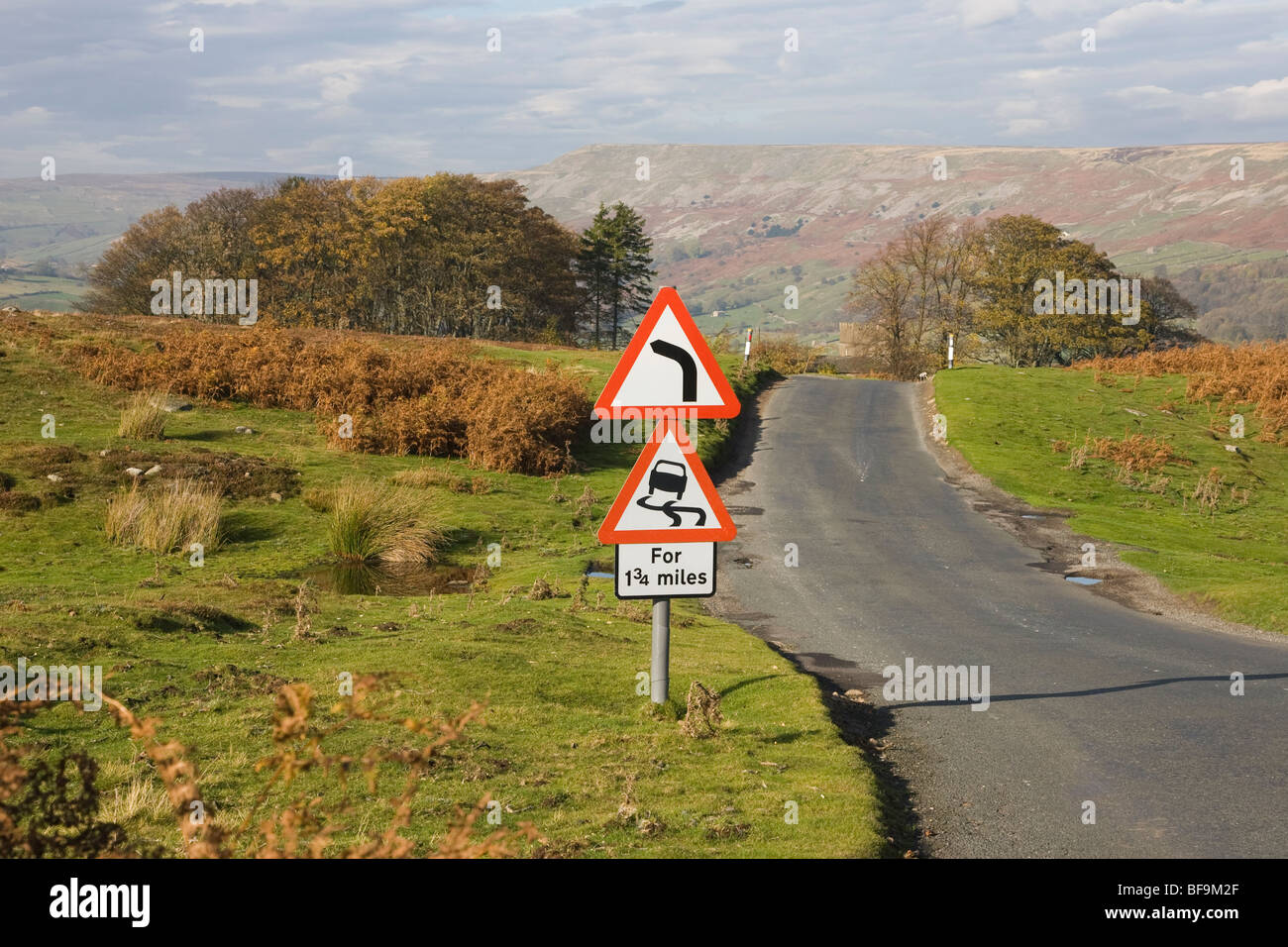 Road Signs North Yorkshire High Resolution Stock Photography and Images ...