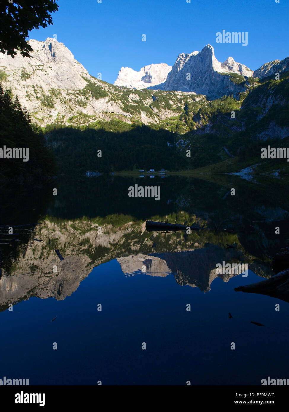 lake Gosausee, mountain Dachstein, Austria Stock Photo - Alamy
