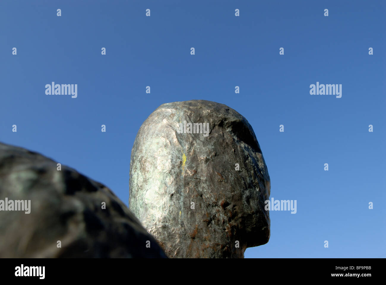 STONE FACE SCULPTURE Stock Photo - Alamy