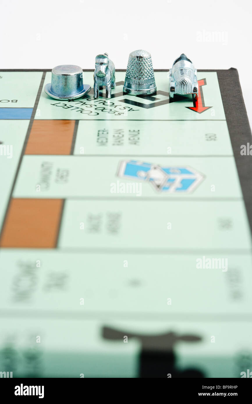 Monopoly Board Game Stock Photo - Alamy