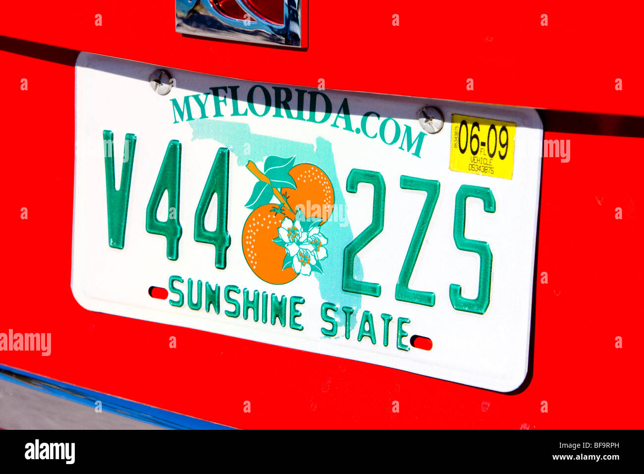 Registration number florida usa hi-res stock photography and images - Alamy