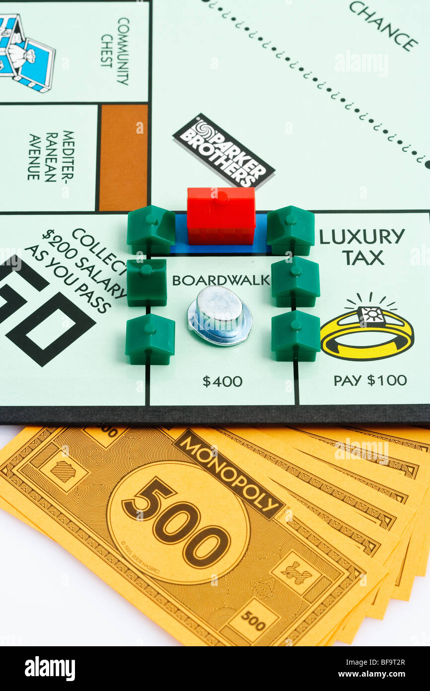 Monopoly Board Game Stock Photo - Alamy