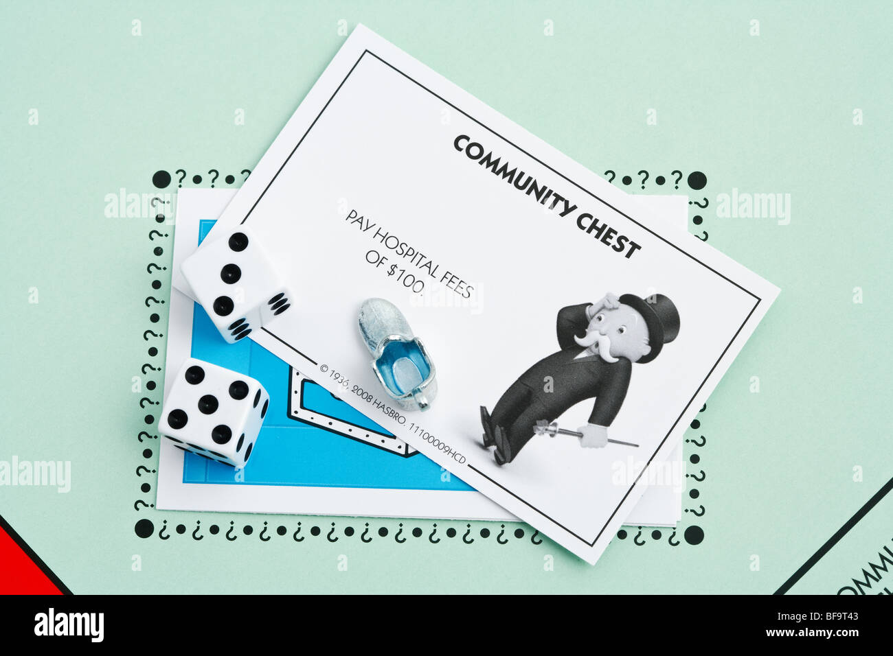 Monopoly Board Game Stock Photo - Alamy